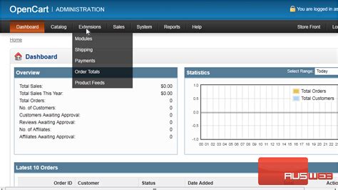 Configure Payment Methods In OpenCart Web