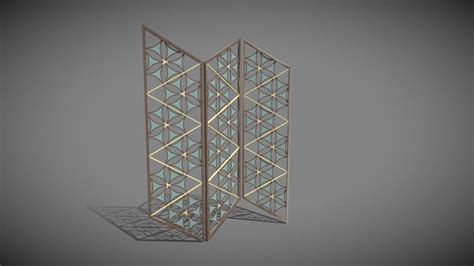 Wooden Partition 3d Model By Abuhashem C32b8c8 Sketchfab