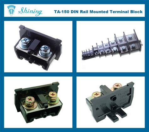 Ta 150 600v 150a Din Rail Assembly Terminal Block Shining Eande Industrial