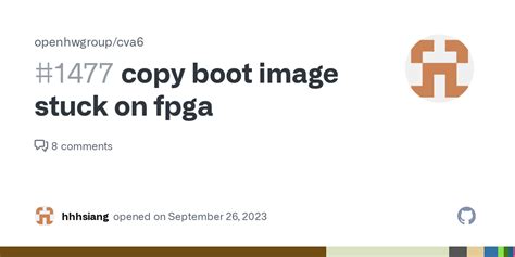 copy boot image stuck on fpga · issue 1477 · openhwgroup cva6 · github