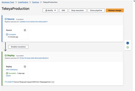 Codepipeline Stuck At Source Stage Aws Repost