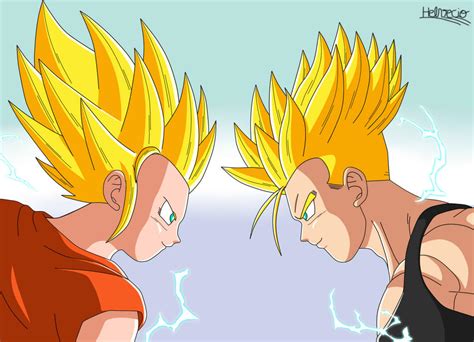 Pan Ssj2 Vs Trunks Ssj2 Dba By Helveciobnf On Deviantart