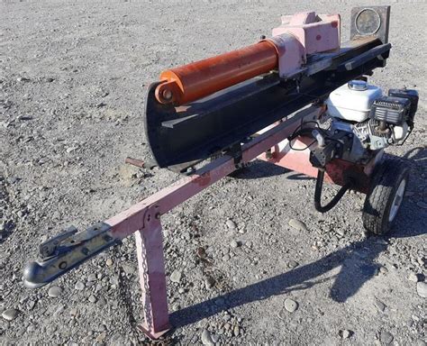 Gas Powered Wood Splitter Live And Online Auctions On