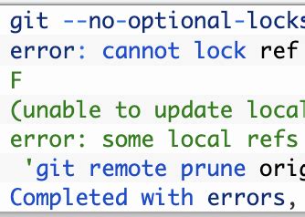 git pullやgit fetchでgit no optional locks fetch origin error cannot lock ref IT資格マニアの