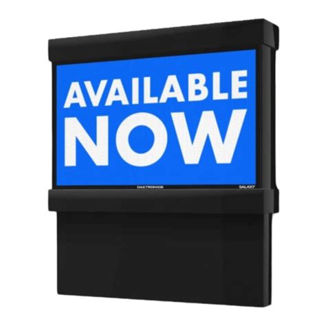 Daktronics Gt6x Small Matrix Galaxy Series Installation And Operation Manual Pdf Download