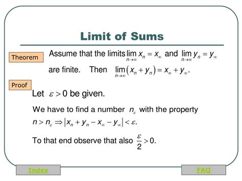 ppt limits of sequences of real numbers powerpoint presentation free