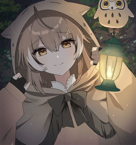 Nanashi Mumei And Hootsie Hololive And 1 More Drawn By Xxtk9 Danbooru