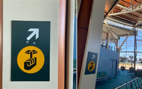 Why Does This Vancouver Airport Sign Have Googly Eyes Vancouver Is Awesome