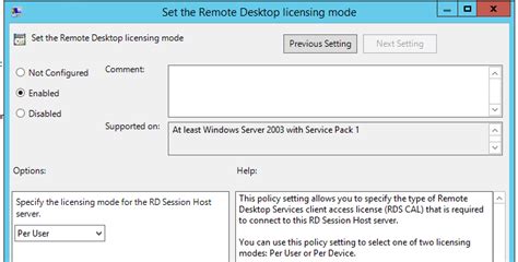 Licensing Mode For Remote Desktop Session Host Is Not Configured Dhweb