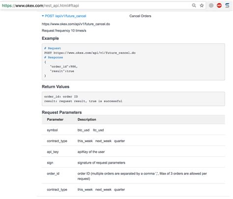 okex cancel order url not correct · issue 336 · ccxt ccxt · github
