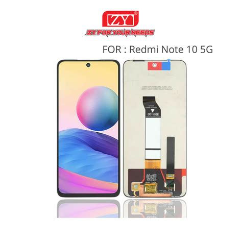 Jual Zy Lcd Xiaomi Redmi Note 10 5g Fullset Touchscreen Shopee Indonesia