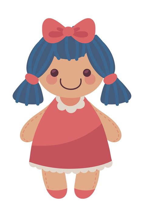 Doll Vector Art Icons And Graphics For Free Download