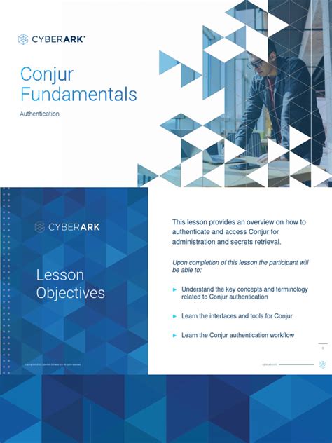 Cau 05 Conjur Fundamentals Authentication Download Free Pdf User