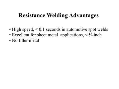 Resistance Weldingppt