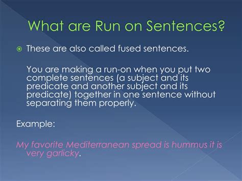 PPT Fragments And Run Ons PowerPoint Presentation Free Download ID