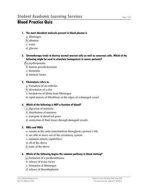 Flashcards De BLOOD SYSTEM PRACTICE QUIZ OCT 1 Por SANTIAGO ARIAS UDocz