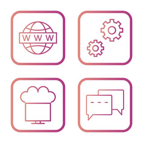 Set Of Vector Seo Search Engine Optimization Icons 288319 Vector Art At Vecteezy