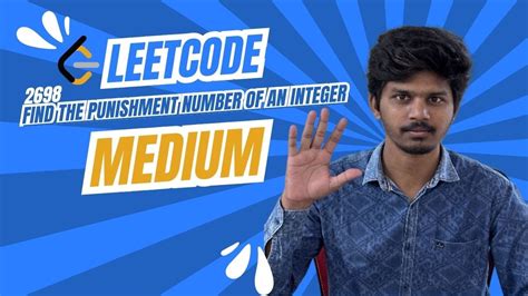 Find The Punishment Number Of An Integer Leetcode 2698 Python