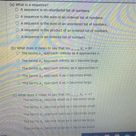 Solved A What Is A Sequence O A Sequence Is An Unordered