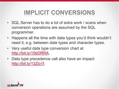 Ten Query Tuning Techniques Every Sql Server Programmer Should Know Ppt