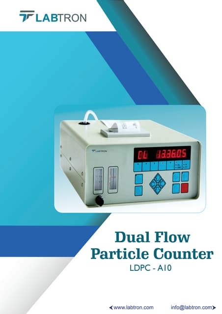 Dual Flow Particle Counter Pdf