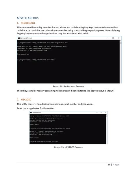 Sysinternals Utilities A Brief Introduction To Pdf