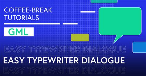 How To Create Typewriter Dialogue In Gamemaker Gamemaker