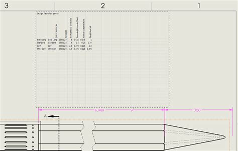 Using Design Tables To Create Tabulated Drawings In SOLIDWORKS Computer Aided Technology