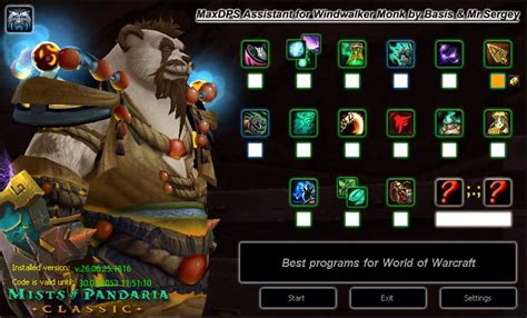 Monk — Maxdps Assistant