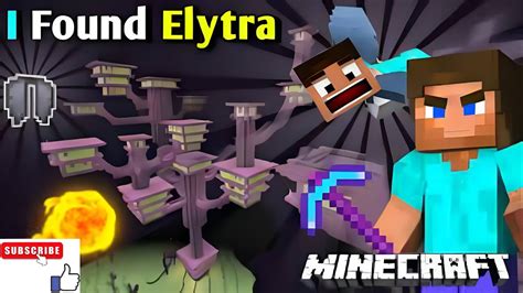 I Get Elytra From End City Youtube