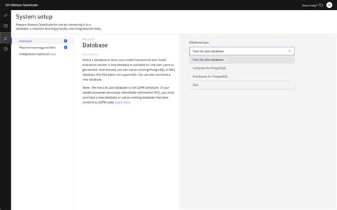 setting up watson openscale ibm cloud pak for data as a service
