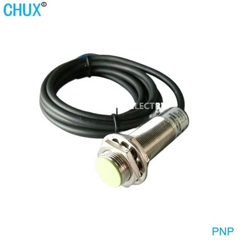 Chux M18 Pnp Metal Cylindrical Flush Capacitive Proximity Sensor With Pvc Cable Capacitance