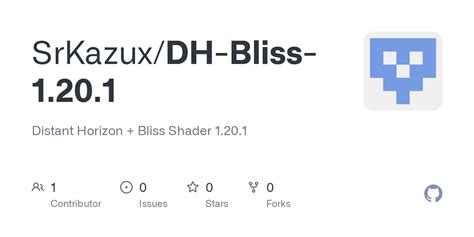 GitHub SrKazux DH Bliss 1 20 1 Distant Horizon Bliss Shader 1 20 1