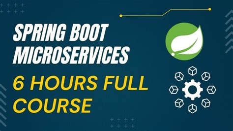 Tutorial Spring Boot Microservices 6 Hours Course Rspringboot