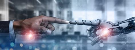 Using Automation To Increase Productivity Industrial Management In Efficiency And Stock Image