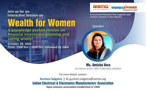 Shreya Pandya On Linkedin Womeninpower Financial Investment Savings