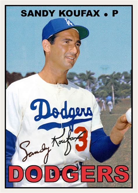 Bob Lemkes Blog A Career Summary Card For Koufax Vintage Dodgers