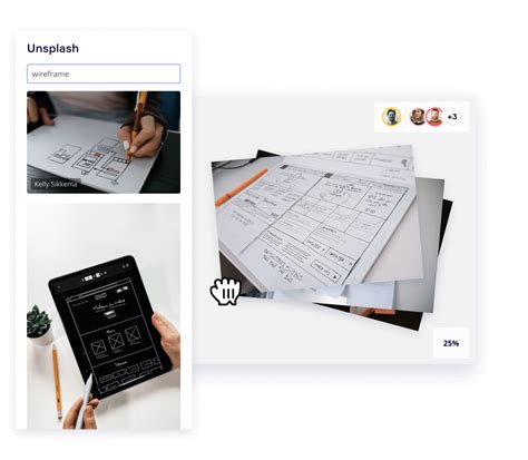 모든 디자인을 위한 온라인 와이어프레임 Miro