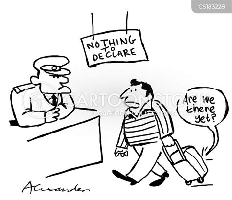 Nothing To Declare Cartoons And Comics Funny Pictures From CartoonStock