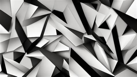 Premium Photo Abstract Background With Black And White Angular Shape