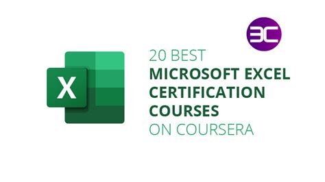 20 best excel online certification courses on coursera 2025 3c