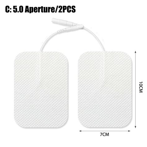 124pcs Electrode Pads Patch Massage Self Adhesiv Grandado