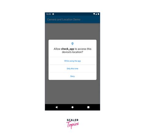 How To Use Permission Handler In Flutter Scaler Topics