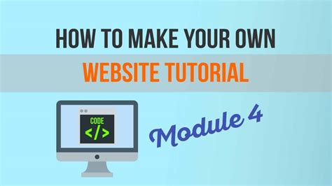 Do It Yourself Tutorials How To Make Your Own Website Tutorial