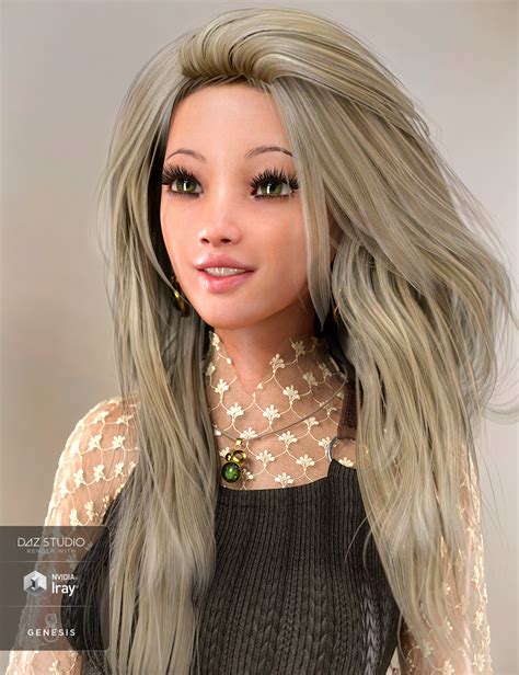 Heather Hair For Genesis 8 Females Daz 3d