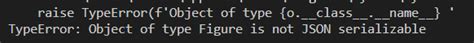 Object Of Type Figure Is Not Json Serializable · Issue 845 · Reflex
