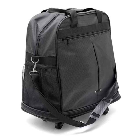 Air Transport Wheeled Luggage Bag Custom Extensible Foldable Rolling