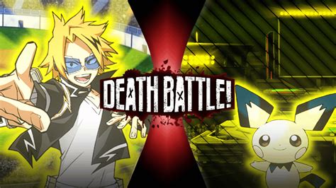 Denki Kaminari Vs Pichu My Hero Academia Vs Pokemon “electrically Screwed” Yellow And Black