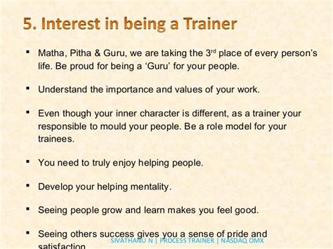Skills Of An Effective Trainer
