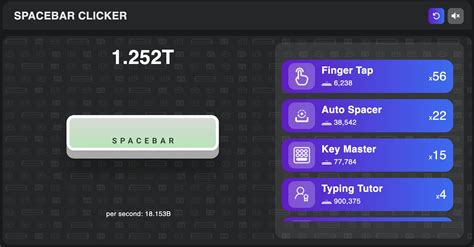 Play Spacebar Clicker Game